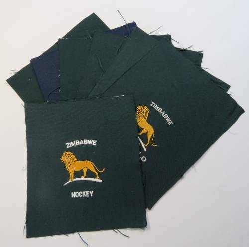 Unieke Antieke Lot Of 7 Zimbabwe Sport Blazer Badges Powered By 